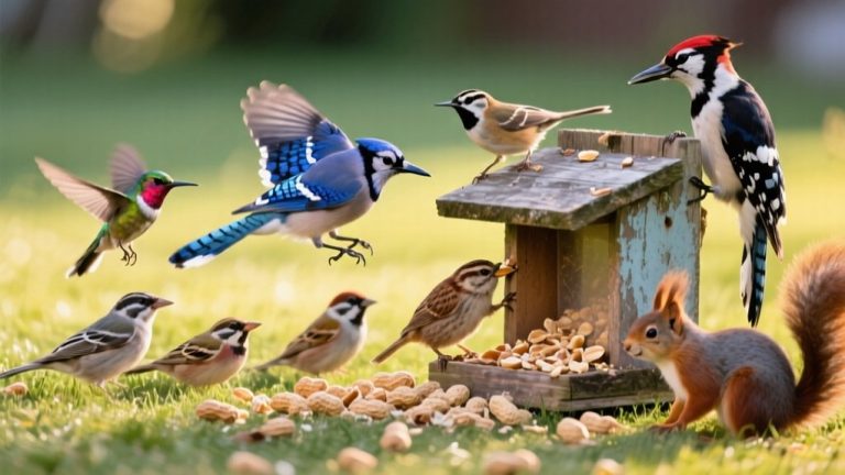 10 Backyard Birds That Eat Nuts