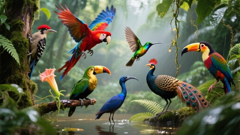 10 Iconic Birds That Live in the Jungle