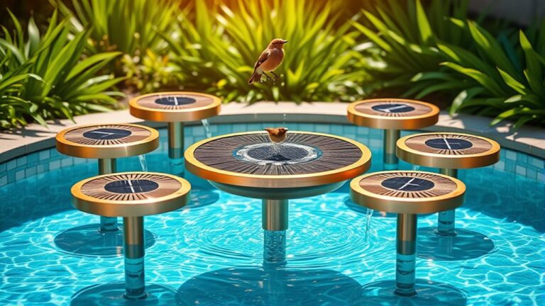 Solar Powered Bird Bath Heater